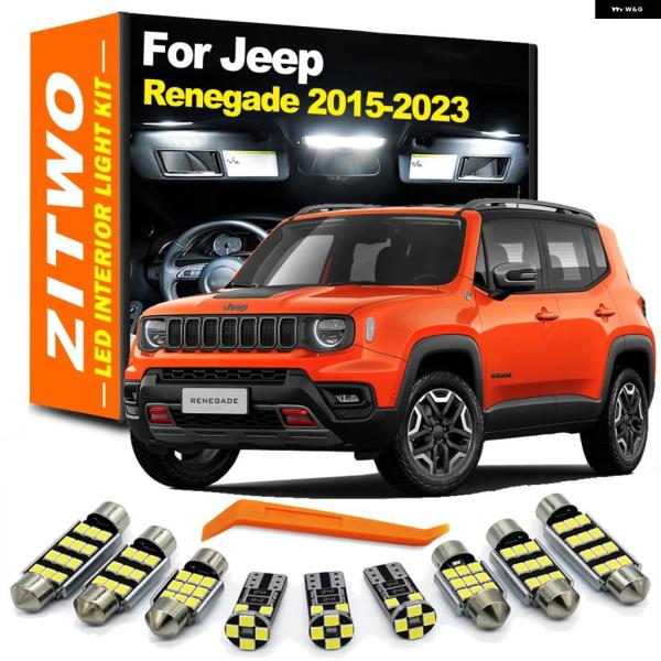 12個 LED 電球 室内灯キット ジープ レネゲード 2015 - 23 車用 トランク ランプ カスタム パーツ アクセサリーSize:31mmFor Vehicle Brands/Model:JEEPVoltage:12 VInter...