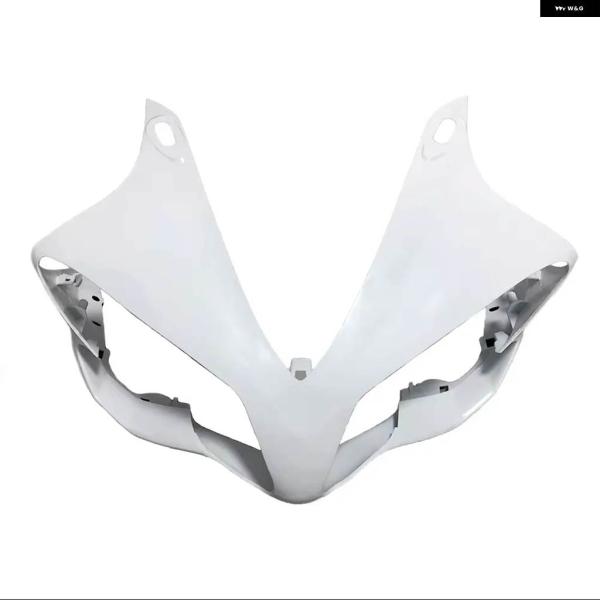 オートバイ フロントアッパー フェアリング ヘッドライト カウル ノーズ パネル ヤマハ YZF1000 R1 2007 2008 カスタム パーツ アクセサリーHigh-concerned chemical:NoneMotobike Ma...