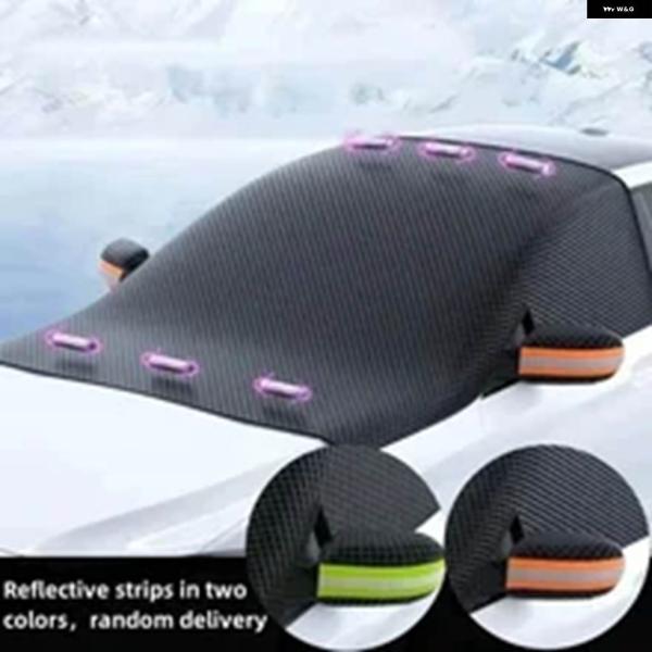 フロントガラス カバー スノーカバー 四季対応 日よけ 断熱 フロントガラス カバー フロントウィンドウ プロテクター 雪対策 カスタム パーツ アクセサリーProduct application scenarios:OtherCraft ...