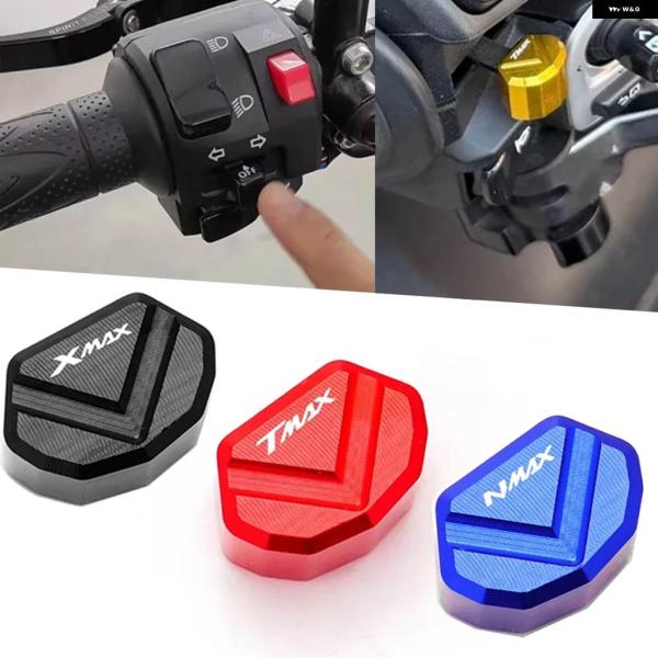 ヤマハ TMAX560 T-MAX 500 TMAX530 SX DX TECH MAX XMAX300 255 バイク スイッチ ボタン ウィンカースイッチ キーキャップ カスタム パーツ アクセサリーProtective parts:L...