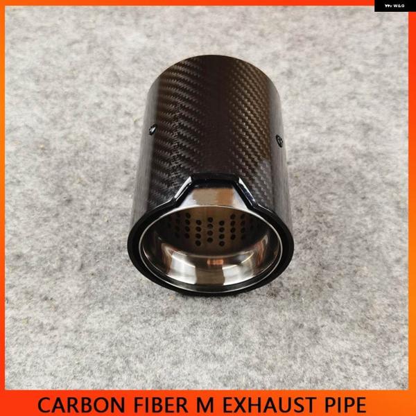 1PC マフラー カーボン マフラーチップ BMW M2 M2C M3 M4 F20 F21 F22 F3X M135I M235I M140I M240I M335I M340II マフラーチップ カスタム パーツ アクセサリーHigh-...