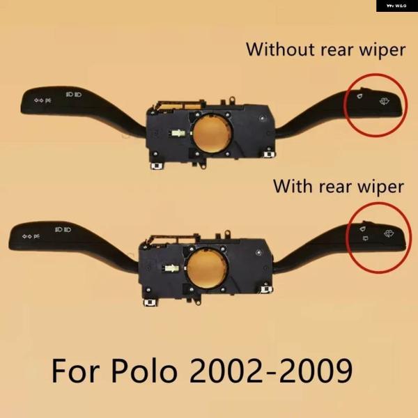 コンビネーションスイッチ コントロール インジケーター ウィンカー ワイパー スイッチ フォルクスワーゲン VW ポロ 2002 - 2009 6Q0953503AC 6Q0953503 カスタム パーツ アクセサリーHigh-concer...