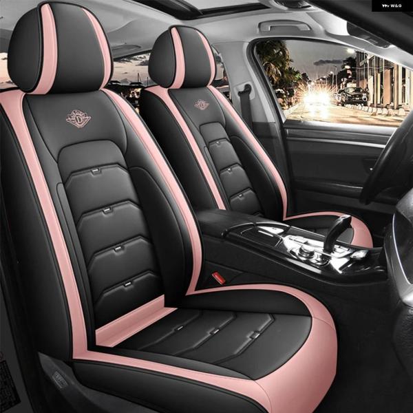 フォルクスワーゲン ポロ ゴルフ VW パサート ジェッタ トゥーラン ヴァリアント マゴタン トゥアレグ インテリア フロントカーシートカバー カスタム パーツ アクセサリーFilling:PE FoamTarget Pet:Dog &a...