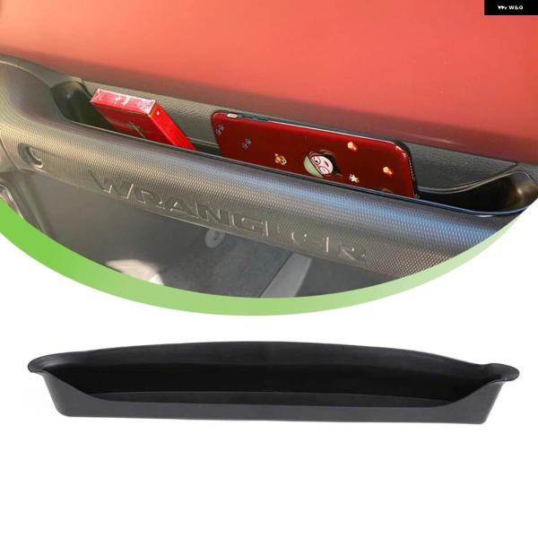 車用COPILOT用グラブハンドル アームレスト 収納 ボックス トレイ ジープ ラングラー JL 2018 - 23 内装用 カスタム パーツ アクセサリーProduct shape:RectangleSpecial Features:L...