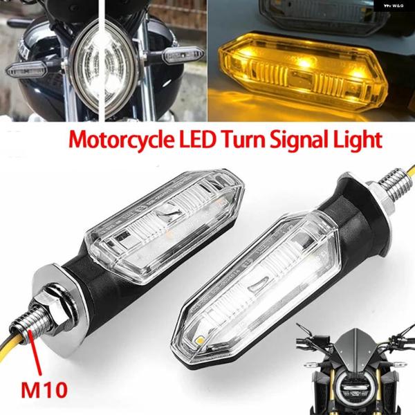 オートバイ ウィンカーライト LED 12V アンバー ミニ点滅 モトストップシグナル インジケーター ランプ ホンダ ヤマハ カスタム パーツ アクセサリーBattery Included:NoHigh-concerned chemica...