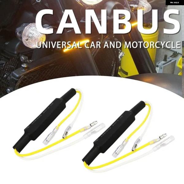 2個 30W オートバイ デコーダー ウィンカーライト CANBUS 12V インジケーター 負荷抵抗器 デコーダー負荷デコード抵抗器 リペア部品 カスタム パーツ アクセサリーBattery Included:NoHigh-concern...