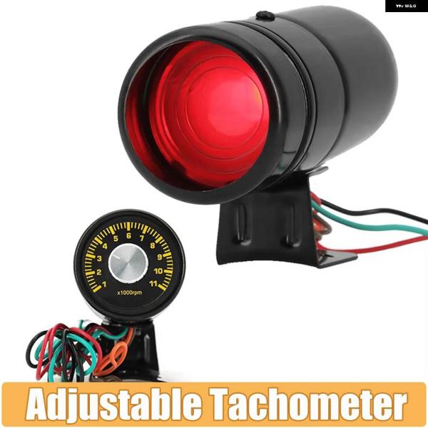 赤色 LED タコメーター RPM RPM タコゲージ プロ シフト ライト 1000-11000スピード シフト ライト カスタム パーツ アクセサリーHigh-concerned chemical:NonePlacement on Ve...