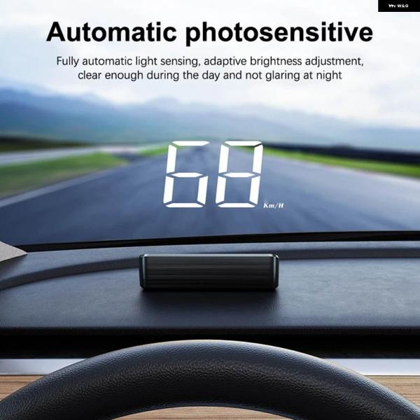 車用スピード メーター HUD GPS ヘッドアップ ディスプレイ デジタルスピード メーター 車両用 フロントガラス プロジェクター 電子機器 カスタム パーツ アクセサリーHigh-concerned chemical:NoneBran...