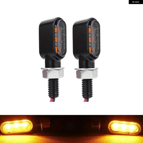 8MM ミニ LED オートバイ ウィンカー ライト ランプ インジケーター ブリンカー クリニョタン モト LED ホンダ ヤマハ カワサキ 12V カスタム パーツ アクセサリーHigh-concerned chemical:NoneI...