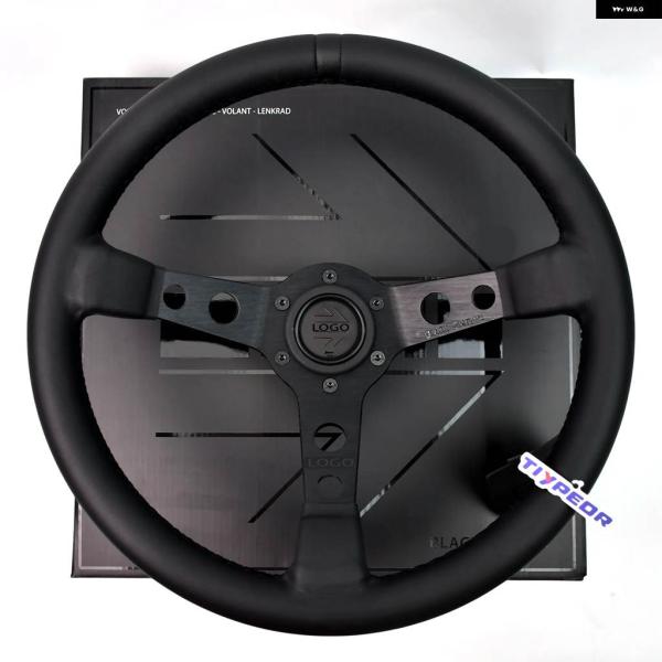 14インチ 350MM MOD07エディション ステアリングホイール レザー ディープコンケイブ ドリフトレーシング MO用 カスタム パーツ アクセサリーHigh-concerned chemical:NonePlacement on V...