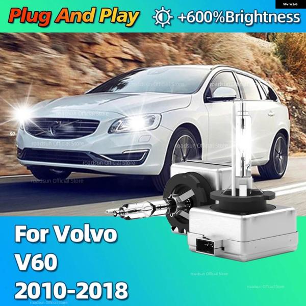 6000K HID バルブ HID キセノン ヘッドライト D3S 車用ランプ 10000LM ボルボ V60 2010 - 18用 カスタム パーツ アクセサリーHigh-concerned chemical:NoneWattage:35...