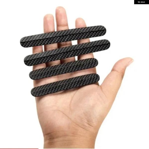 4PCS 車ドアストリップ 傷防止 ステッカー カーボンエッジストリップ サイドドア モールディング スカッフ トリム ステッカー カスタム パーツ アクセサリーHigh-concerned chemical:NoneOrigin:Main...
