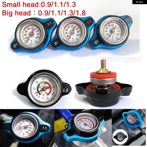 車 バイク レーシング用ゲージ ラジエーター キャップ 0.9/1.1/1.3/1.8BAR 小型ヘッドと大型ヘッド タンクカバー サーモスタット カスタム パーツ アクセサリーHigh-concerned chemical:NoneIte...