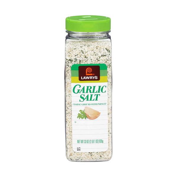 ■商品名:ガーリックソルト■メーカー:LAWRYS■内容量: 935g■原材料:食塩、ガーリック、砂糖、パセリ/安定剤（加工デンプン）、香料、カロチン色素※小型商品送料はご注文商品数1個のみに対応しており複数注文や異なる商品と一緒にご購入の...