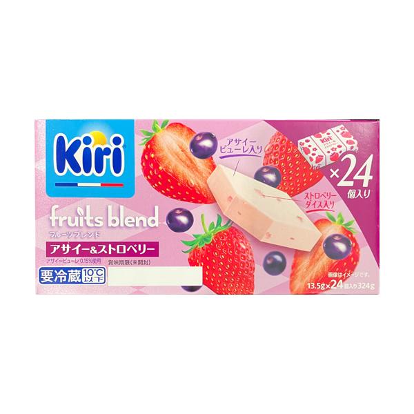 クリーミーなKiriクリームチーズに、スーパーフチーズのコクとフルーツの爽やかな酸味が絶妙なバランス。朝食のパンのお供はもちろん、午後のティータイムやヘルシーな夜のデザートに最適です。ードとして人気の「アサイーピューレ」と甘酸っぱい「ストロ...