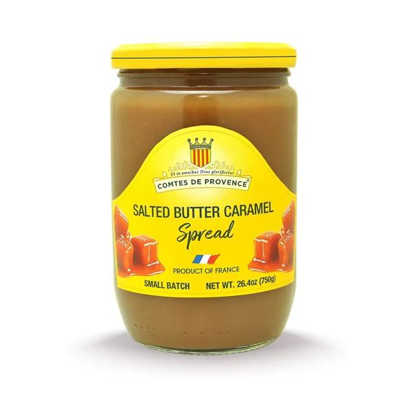 甘味と塩味のバランスがよくとれた、フランス産の塩バターキャラメルのスプレッドです。クレープ、アイスクリーム、ケーキ、コーヒーなどと相性がよいです。■名称:塩バターキャラメルスプレッド■内容量:750g■原材料:砂糖、ぶどう糖シロップ、加糖練...