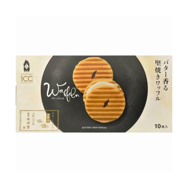 大阪心斎橋の老舗菓子店「長崎堂」が手掛ける、長年愛され続けるこだわりの洋風煎餅（ヴァッフェル）です。風味豊かなバターを使用し、波型の生地をさっくり香ばしく堅焼きに焼き上げました。心地よい食感とコク深い味わいが楽しめます。■名称:洋菓子■内容...