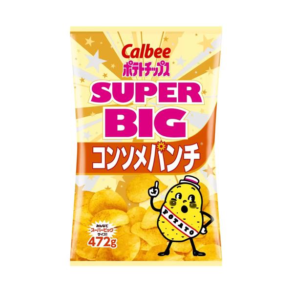 お肉と野菜をじっくり煮込んで作ったスープ。そのギュッ！と凝縮された旨みと秘伝のスパイスが、ポテトチップスのパリッと軽い食感にマッチしてあきのこないおいしさです！！■名称:ポテトチップス■原材料:じゃがいも（国産又はアメリカ）、植物油、砂糖、...