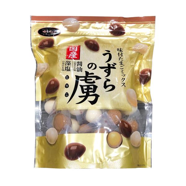 ■商品名:味付うずら卵■メーカー:千年屋■原材料:【しょうゆ玉子】うずら卵（国産）、しょうゆ、上白糖、黒糖、かつおぶしエキス、たん白加水分解物、発酵調味料、食塩／調味料（アミノ酸等）、（一部に卵・小麦・大豆を含む）【塩玉子】うずら卵（国産）...