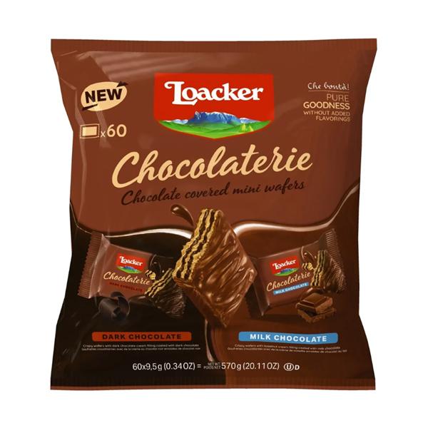 ■原材料名:【ダークチョコレート】砂糖、小麦粉、カカオマス、ココナッツオイル、グルコースシロップ、ココアパウダー、ダークチョコレート(カカオマス、砂糖)、大豆粉、ホエイパウダー、ココアバター、脱脂粉乳、大麦麦芽エキス、濃縮バター、ヘーゼルナ...