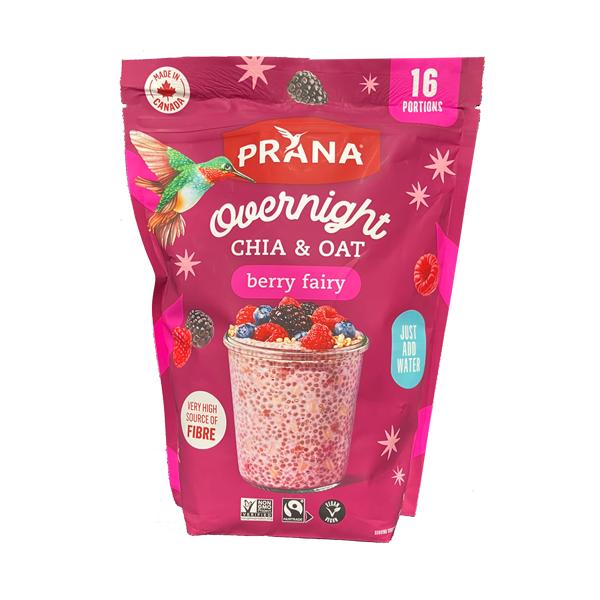 忙しい朝でも、たった数秒の準備で理想的な朝食が完成。カナダ発、オーガニック素材にこだわった「PRANA（プラナ）」のオーバーナイトオートミールです。 夜、容器に本品と水（またはミルク）を入れて冷蔵庫に置くだけ。朝にはチアシードとオートミール...