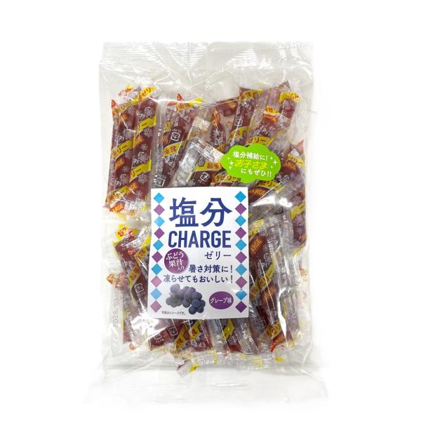 お早めにおめしあがりください。また、賞味期限が短い等の理由でのご返金は致し兼ねますので予めご了承ください。手軽に塩分・水分補給ができるグレープ味のスティックゼリーです。夏場のスポーツや屋外作業での発汗作用により、失われがちな塩分・水分をバラ...