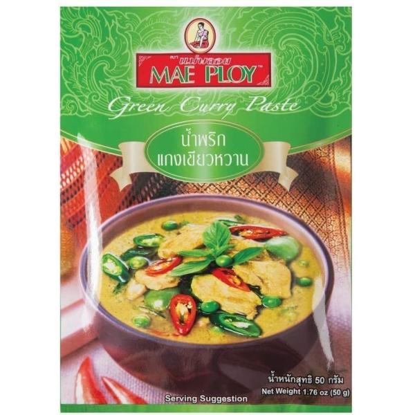 タイの代表的な料理、ホットでスパイシーなタイ風カレーの基本的ペーストです。辛い順にレッドカレー・イエローカレー・グリーンカレーとなります。タイカレーでは不動の人気商品。辛口です。ココナッツミルクと具材を煮込めばできあがり。香辛料の香りが食欲...