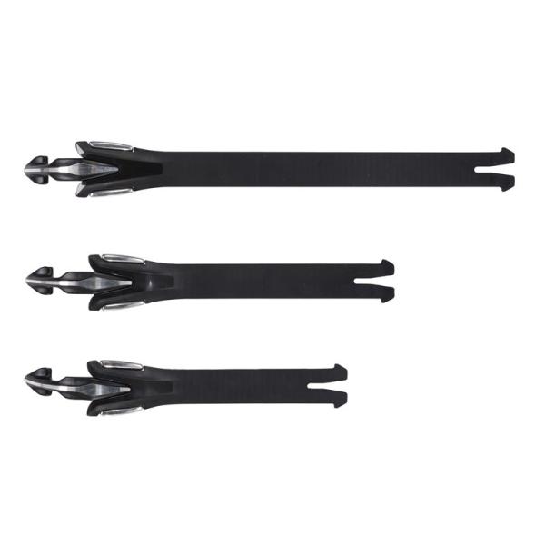 ALPINESTARS 2019年モデル以降のTECH10ブーツ用のリペアストラップセットです。(※画像3枚目のタイプのTECH10用です。)アルミ＆プラスチック製。片足分3本入り。