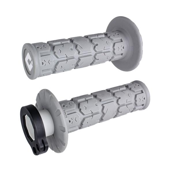 人気のODI ロックオンMXグリップをベースに衝撃吸収性に優れ、コントロールしやすい特大ブロックパターン採用したローググリップ。滑りづらくコントロールしやすいブロックパターン。約32ｍｍとグリップ径を大きくすることで、優れたクッション性を実...