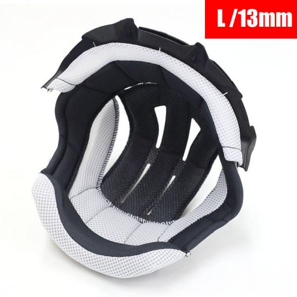 SHOEIのVFX-WR用のセンターパッドです。*Lサイズ用-13mm(※標準サイズは9mmです。ゆるくしたい時は5ｍｍを、きつくしたい時には、13mmをお求め下さい。) へたったパッドのリペアや予備、サイズ調整としてどうぞ！在庫アリですの...
