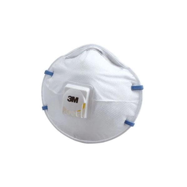 ・種類　使い捨て式防じんマスク・名称　3M 8805-DS2・防じん区分　DS2・捕集効率　95.0%以上・弁付き・N95同等品・販売単位　10枚・注意文　モニターの発色具合によって実際の商品と色合いが異なる場合があります。