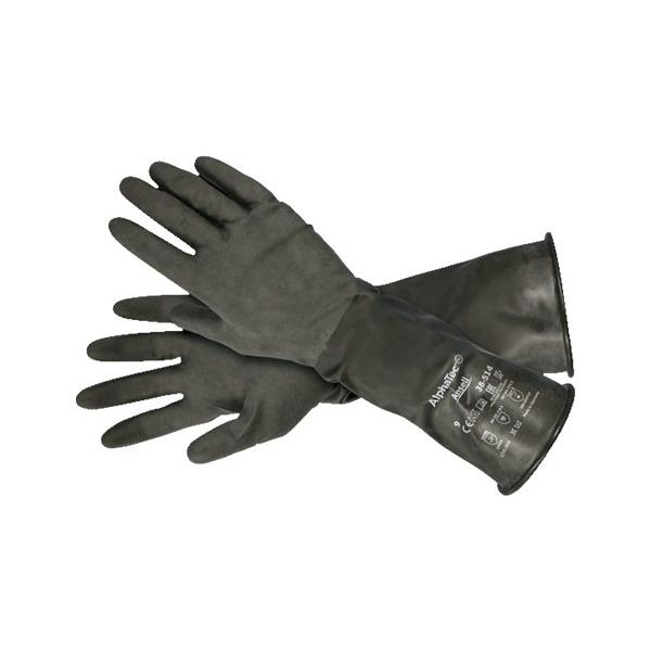 ・種類　化学防護手袋・名称　38-514・全長350mm・JIS T 8116：2005 化学保護長靴 適合品・サイズ　S、M、L、XL<br>・販売単位　1双・注意文　モニターの発色具合によって実際の商品と色合いが異なる場合が...