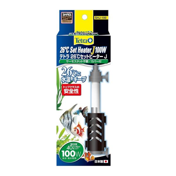 ●サーモスタット不要、カバー付きのオートヒーターです。●自動温度調節器により、水槽水温が５℃〜２５℃の時、水槽水温を一般的な熱帯魚、水草に適した２６℃前後（約２６℃±２．０℃）に維持します。●故障しにくい感温リードスイッチ・温度ヒューズ採用...