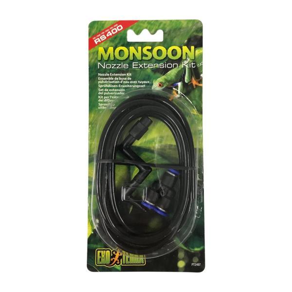 ●広いケージ2か所からスプレーを噴霧したいときや、2台の異なるケージにスプレーを噴霧したいとき等に、ノズルを追加してご使用ください。【使用方法】(1)モンスーン本体にセットされていたご使用中の耐圧チューブを分岐させたい位置で切断する。(2)...