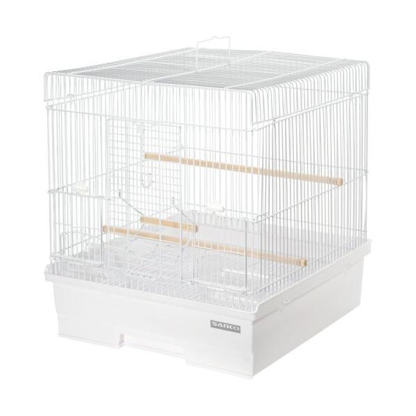 愛鳥との幸せな日々を、バードキャビンで！■広々とした飼育空間、ふれあいを大切に、大きな手乗り扉付き。■小鳥が映える白を基調とした本体は、広々とした内部空間を確保。■自由な出入りをスムーズに行える正面中央の手乗り扉は、コミュニケーションの楽し...