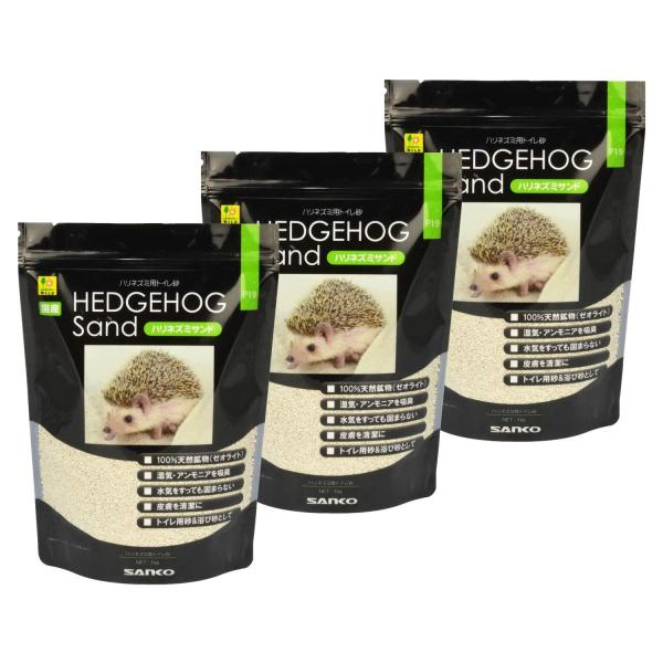 キレイ好きなハリネズミの為の専用砂。 100％天然鉱物「ゼオライト」、固まる成分や化学物質が無添加、さらに無香料なので環境にもやさしく、ハリネズミにも安心です。多孔質素材で湿度やアンモニアを吸収し、消臭効果も・・・。トイレ砂としてはもちろん...