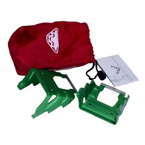 DINAFIT(ディナフィット）CRAMPONS 80mm　DYNAFIT TLT専用クランポン80ｍｍ※収納ケース付きDYNAFIT TLTビンディング専用クランポンです■Width: 80mm/グリーン■Weight :約94g ■付属...