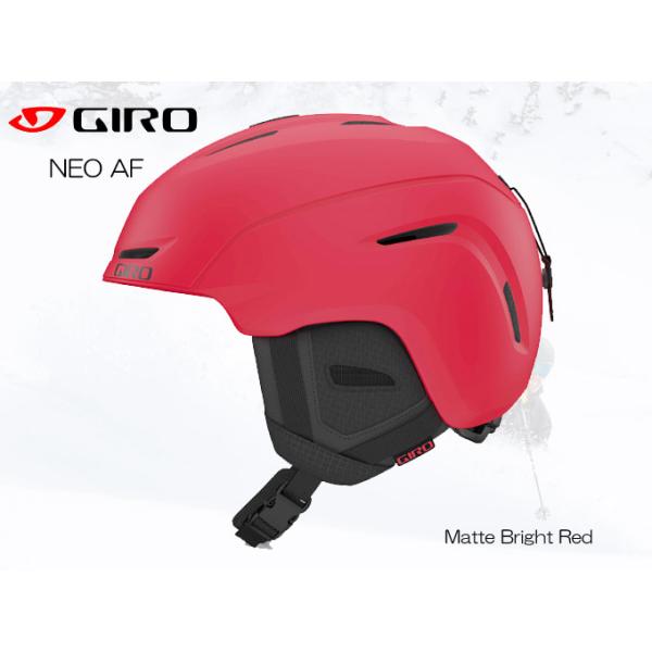 日本正規モデルGIRO NEO AFアジアンフィット Matte Bright Red 2024モデル日本人の頭の形状を徹底的に研究、データ化をし、精製されたヘッドフォームを基に完成されたNEOは、ゴーグルとの調和を崩すことなく、後頭部深く...