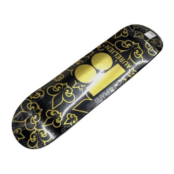 PLAN B SYMBOLS AURELIEN GIRAUDデッキ 8X31.75GOLDモデル■デッキサイズ：8”X31.75”●長さ/80.6cm ●幅/20.32cm程度■定価\11,000（税込み\12,100）※デッキテープは付属...