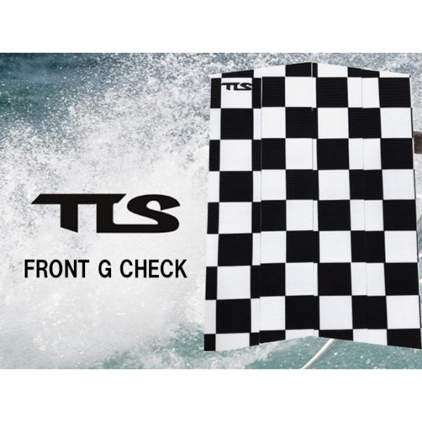 TOOLS(ツールス) FRONT G フロント ジー デッキパッド 4ピース(CHECK)フロントデッキパッド /トラクションセンターデッキ/FRONT FOOT TRACTION様々なボードに合う「縦方向の4ピースパッド」。擦れ考慮しつ...