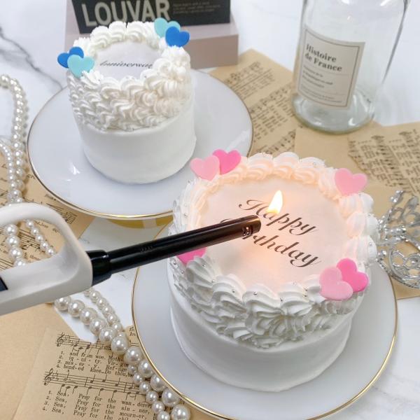 ■バーンアウェイケーキスタンダード［丸型］3号  9cm今、SNSなどで話題の"バーンアウェイケーキ"が新登場♪可食ペーパーに火をつけると少しずつ燃え広がり、中からお写真が現れます♪様々なお祝いの場や、サプライズとしておすすめのケーキとなっ...