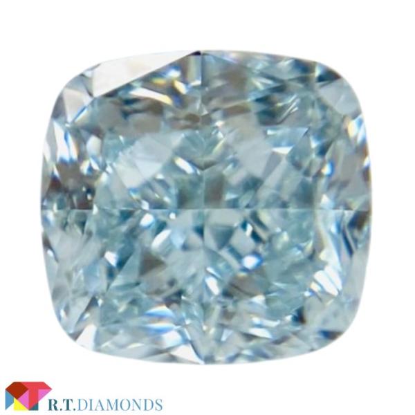 宝石名： ダイヤモンド（天然）シェイプ：CUカラット：0.51ctカラー：FANCY LIHGT GREENISH BLUE＊クラリティ：VS2色の起源：UNDETERMINED＊蛍光性：NONEピース：1pサイズ：4.40×4.19×2....