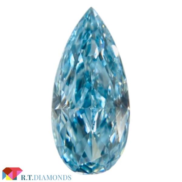 宝石名： ダイヤモンド（天然）シェイプ：PSカラット：0.51ctカラー：FANCY INTENSE GREENISH BLUE＊クラリティ：SI1色の起源：UNDETERMINED＊蛍光性：FAINTピース：1pサイズ：8.06×3.82...