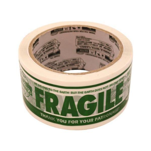 【商品名】　PRINTED PACKING TAPE（カートンテープ）FRAGILE PPT-5 【商品説明】　・品番：PPT-5 【サイズ】　高さ : 5.20 cm　横幅 : 9.70 cm　奥行 : 9.80 cm　重量 : 130....