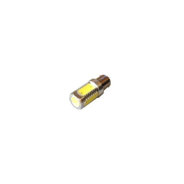 【商品名】　SPIDERLITE BA15S LED バルブ 12V/24V共通 7.5w SMD 5連BA15S75 【商品説明】　・LEDカラー:ホワイト(6300k)程度 LED数:5・サイズ:全長51mmxバルブ最大径20mm・電圧...