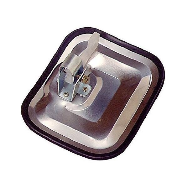 【商品名】　カシムラ アンダーミラー 大型車 KM40-66 【商品説明】　・【取付】対策H型バンド式19・【取付サイズ】19mmφ・【外径】200W×235H・【曲率】300R・材質・素材: ステンレス 【サイズ】　高さ : 7.40 c...