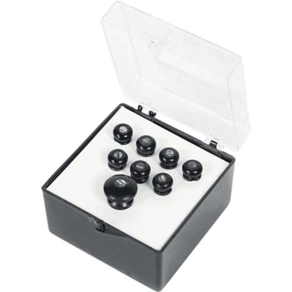 【商品名】　MARTIN 18APP50 ブリッジピン＆エンドピンセット エボニーwithドット 【商品説明】　・エボニー材にパールドット・マーチン純正ブリッジピン＆エンドピンセット 【サイズ】　高さ : 3.51 cm　横幅 : 5.41...