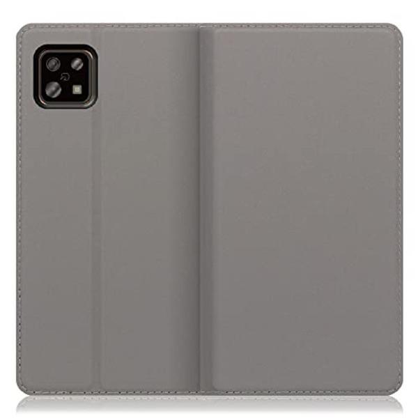【商品名】　LOOF SKIN Slim Series AQUOS sense6 sense6s アクオス ケース 手帳型 カバー 極薄 ベルト無し カ 【商品説明】　・カバーにマグネットを内蔵しており、背面にピタッと固定することができます...