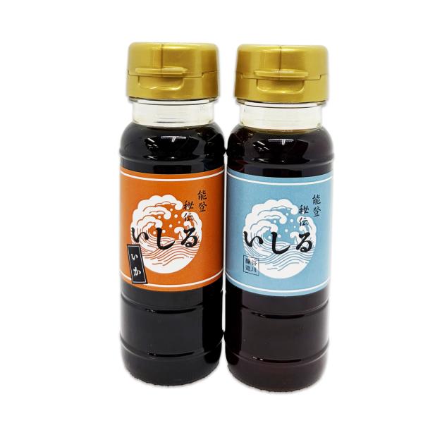 商品名 いしる 2種セット（いか・いわし）内容 各100ml各1本能登の伝統が生んだ、旨味の極み。「いしる」は石川県・能登地方に古くから伝わる魚醤で、魚を発酵させることで生まれる濃厚な旨味と深いコクが特徴です。コク深く力強い味わいの「いかい...