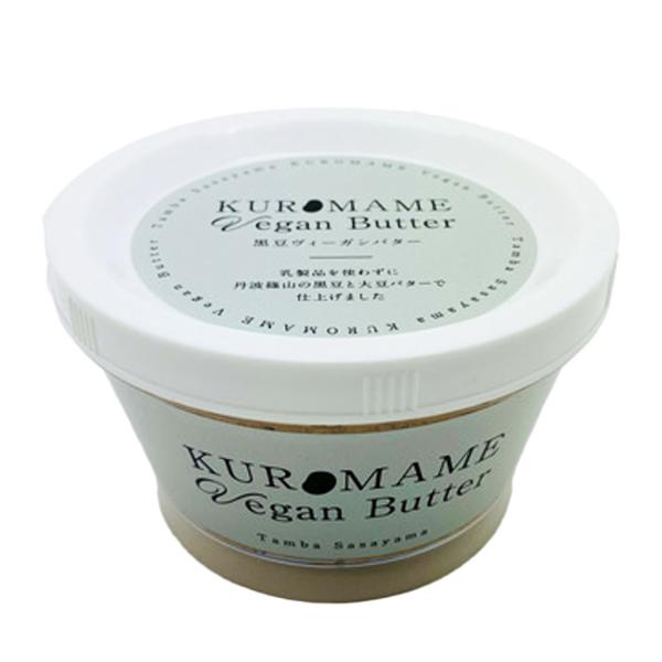 商品名 黒豆ヴィーガンバター 内容 180ｇｘ1 冷蔵動物性原料一切不使用。乳製品を使わずに、丹波篠山の黒豆と大豆バターで仕上げました。豆乳クリームから作られた大豆バターで、あっさりと食べられ、一般的なバターと比較すると、コレステロール約9...